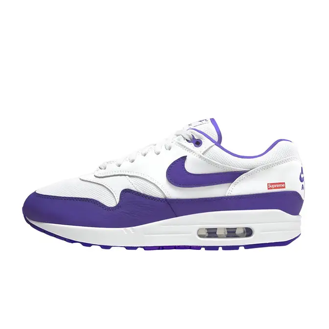 Supreme x Nike Air Max 1 87 Varsity Purple | Where To Buy | HF8813-500 | The Sole Supplier