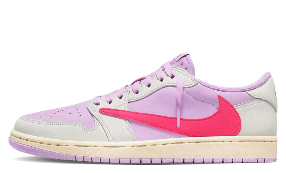 Travis Scott x Air Jordan 1 Low OG Shy Pink | DM7866-106 | The Sole ...