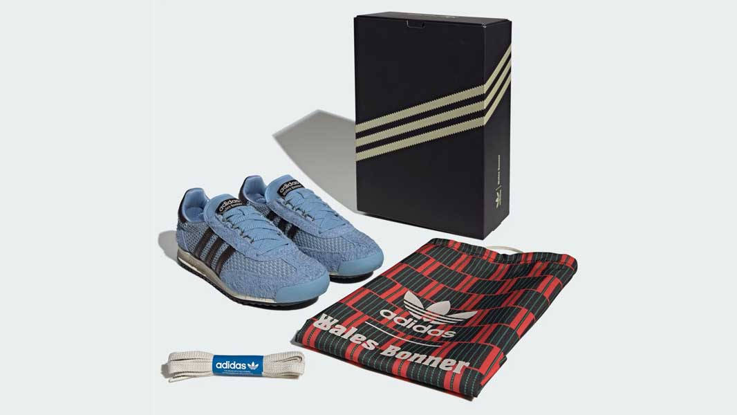 Wales Bonner x adidas SL76 Ash Blue | IH3262 | The Sole Supplier