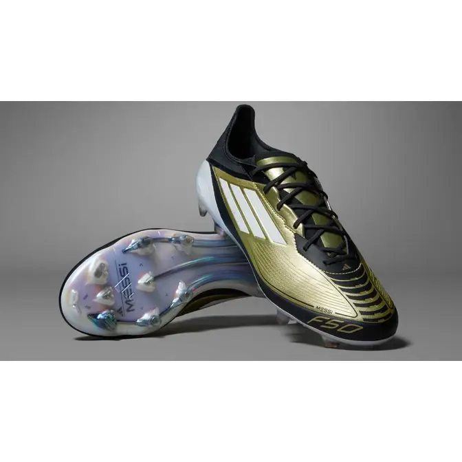 adidas F50 Elite Messi Firm Ground Boots Gold Metallic | Where To Buy ...