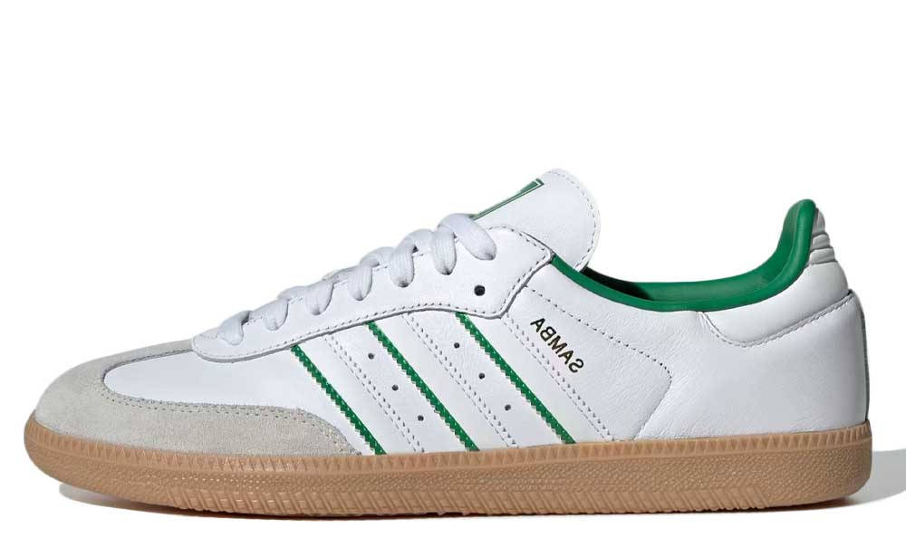 adidas Samba OG Crystal White Green | Where To Buy | JI2044