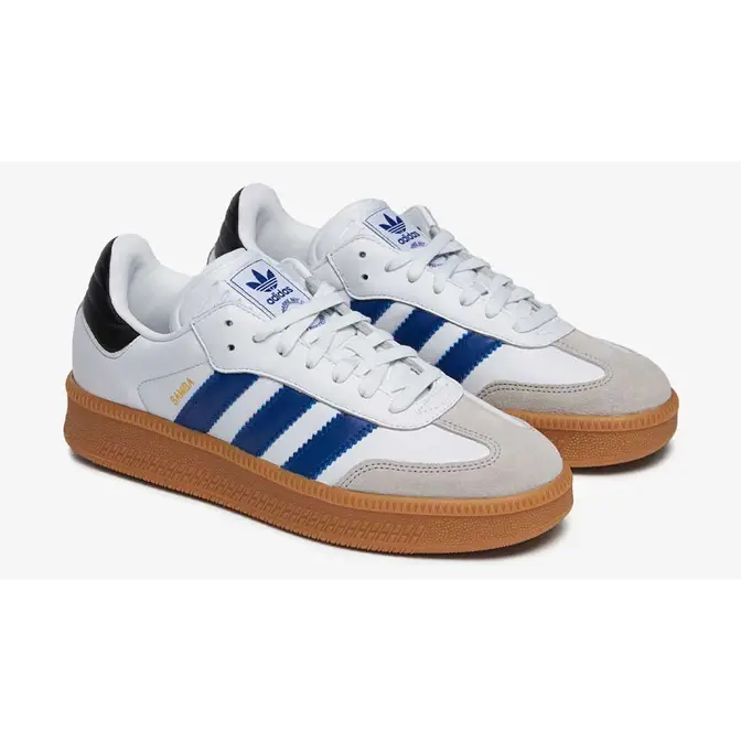adidas Samba XLG White Royal Blue | IE9182 | The Sole Supplier