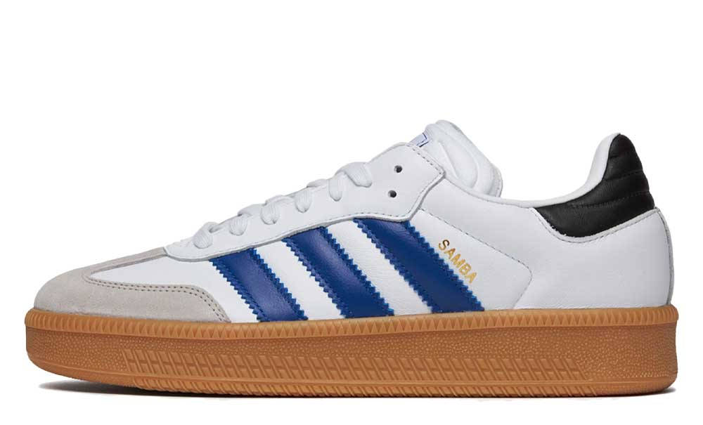 adidas Samba XLG White Royal Blue | IE9182 | The Sole Supplier