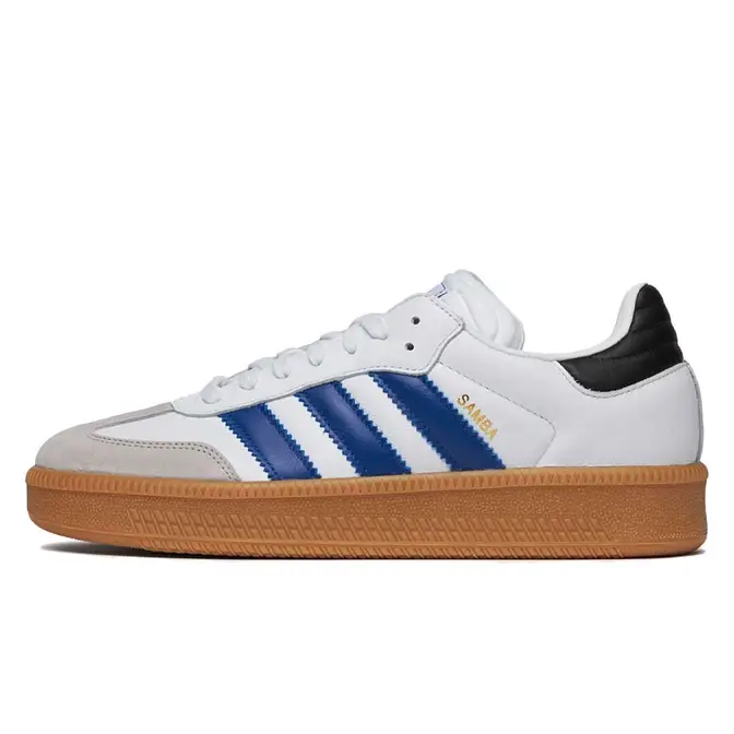 adidas Samba XLG White Royal Blue | IE9182 | The Sole Supplier