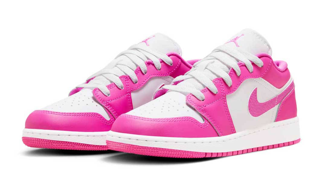 Air Jordan 1 Low GS Fire Pink | Where To Buy | FV8486-600