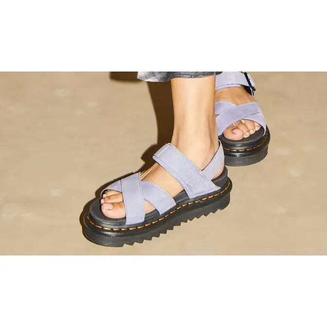 Dr. Martens Voss 2 Platform Sandals Purple | 31974774 | The Sole Supplier