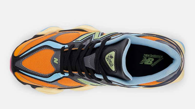 New Balance 9060 Orange Black | U9060OGB | The Sole Supplier
