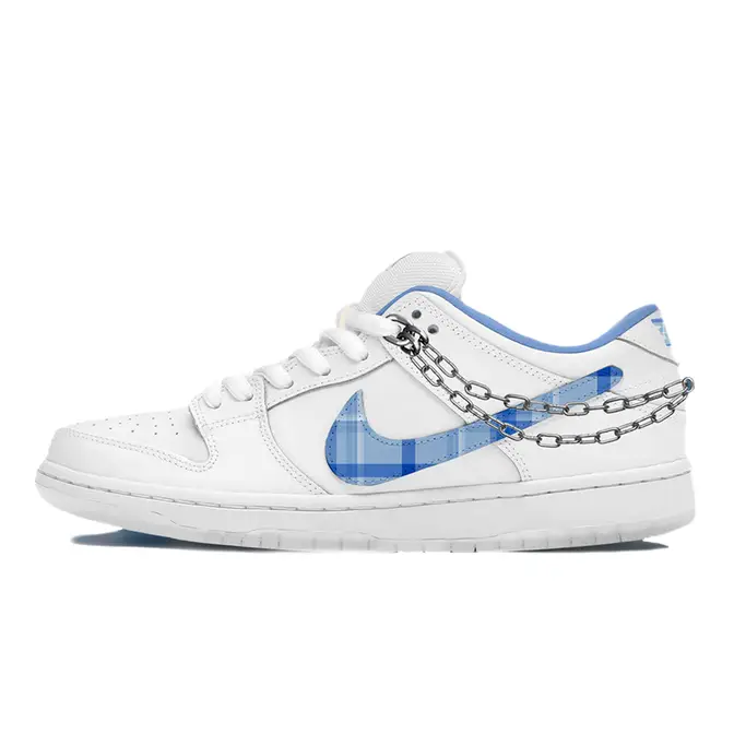 Nicole Hause x Nike SB Dunk Low "White Blue" | FZ8802-100 | The Sole ...