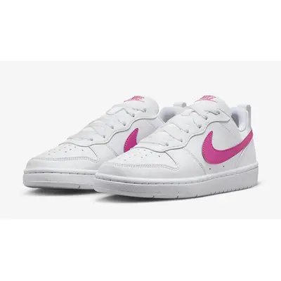 Nike Court Borough Low Recraft GS White Laser Fuchsia | DV5456-113 ...