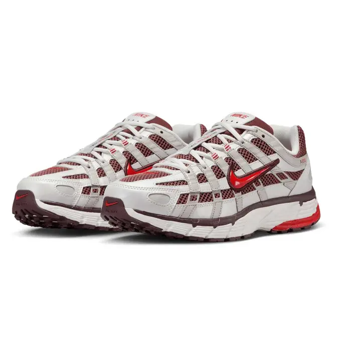 Nike P-6000 Metallic Summit White Fire Red | Where To Buy | HJ9598-100 ...