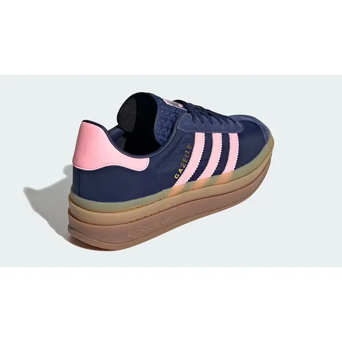 adidas Gazelle Bold Dark Blue Pink Spark | IG4390 | The Sole Supplier