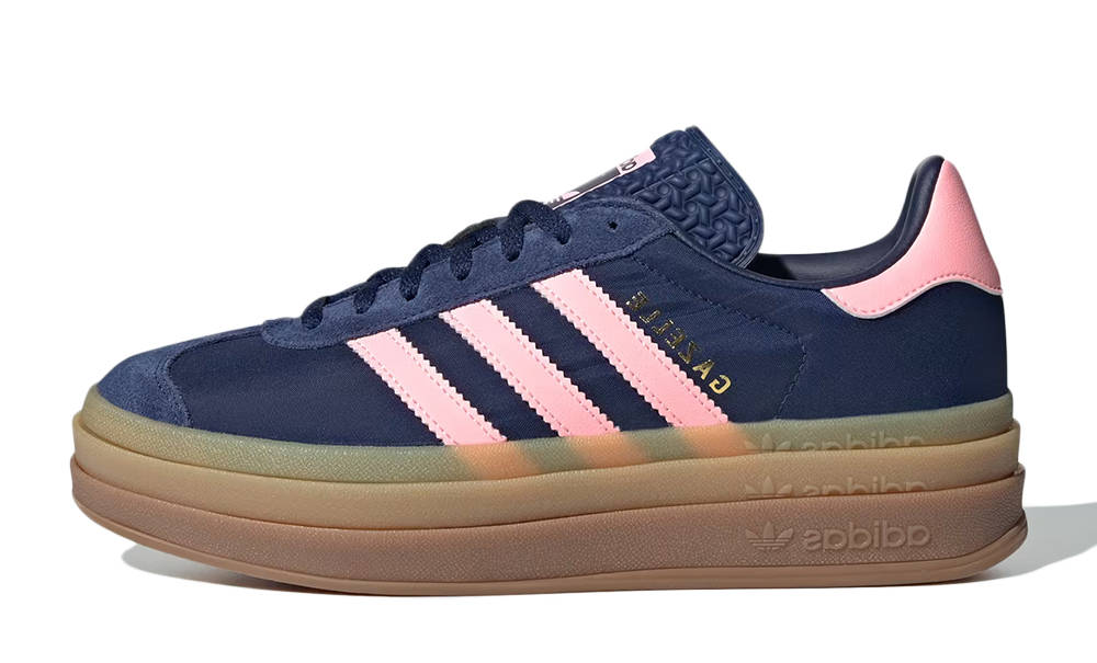 adidas Gazelle Bold Dark Blue Pink Spark | IG4390 | The Sole Supplier