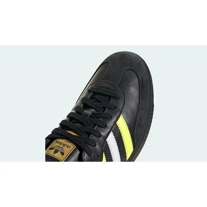 adidas Samba OG Black Solar Yellow | ID1380 | The Sole Supplier