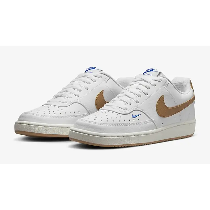 Nike Court Vision Low Next Nature White Flax | FV9952-102 | The Sole ...