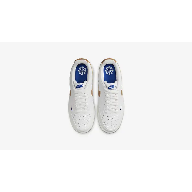 Nike Court Vision Low Next Nature White Flax | FV9952-102 | The Sole ...