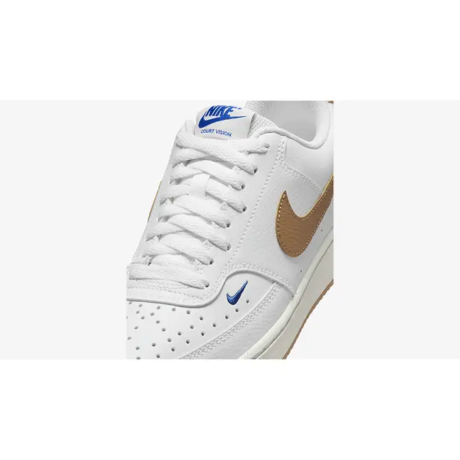 Nike Court Vision Low Next Nature White Flax | FV9952-102 | The Sole ...