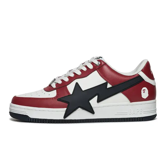 A Bathing Ape Bapesta OS Oversized Red | Where To Buy | The Sole Supplier