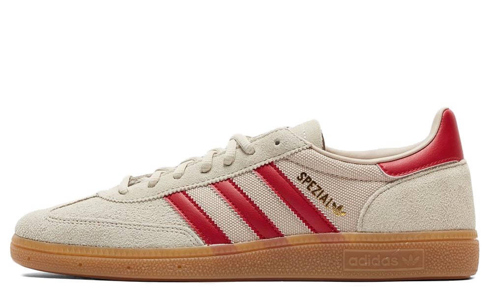 adidas Handball Spezial Wonder Beige Red | IF9529 | The Sole Supplier