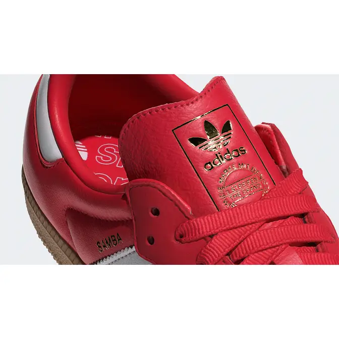 adidas Samba OG Better Scarlet White | IE6524 | The Sole Supplier