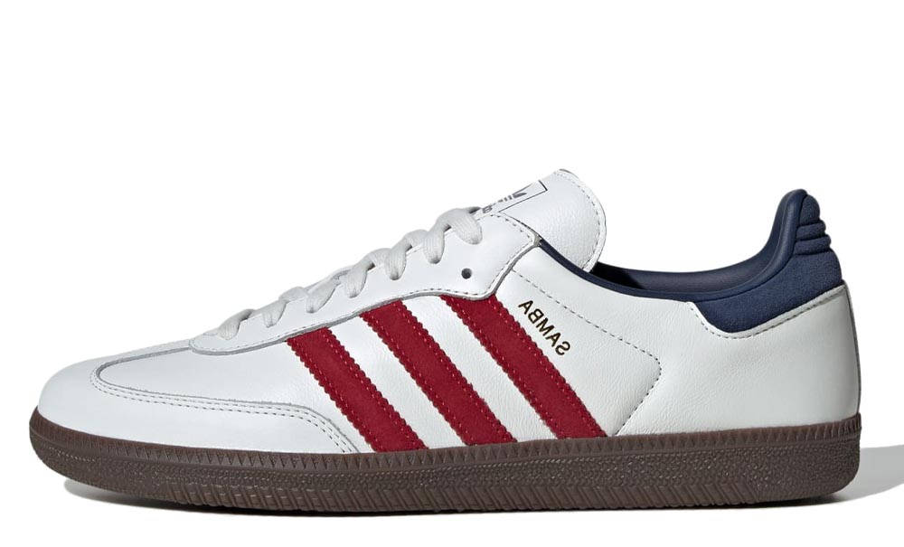 adidas Samba OG White Red Blue | Where To Buy | IH4881