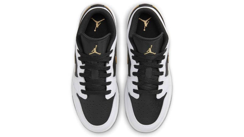 Air Jordan 1 Low GS Gold Swoosh | 553560-172 | The Sole Supplier