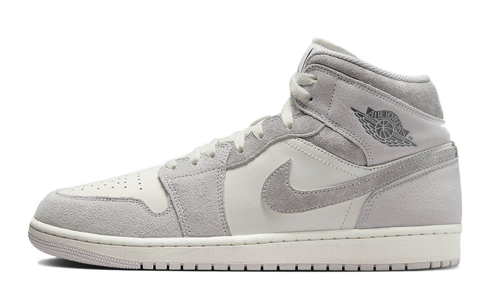 Air Jordan 1 Mid Neutral Grey Sail | FQ7720-002 | The Sole Supplier