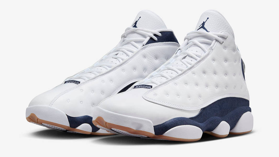 Air Jordan 13 White Midnight Navy 414571 140 The Sole Supplier