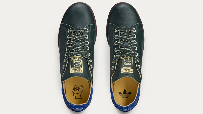 Brain Dead x adidas Stan Smith Shadow Green Blue | IH3433 | The Sole ...
