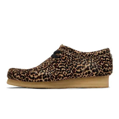 Clarks Wallabee Leopard Print | 26179166 | The Sole Supplier