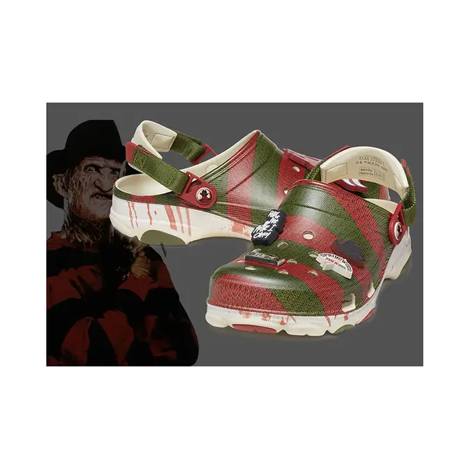 Crocs Clog Horror Pack Freddy Krueger | The Sole Supplier