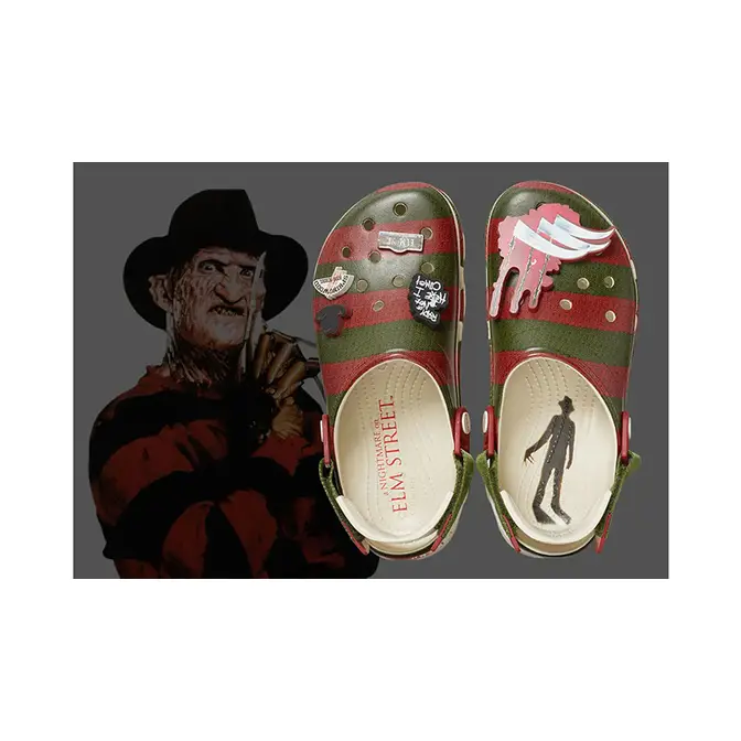Crocs Clog Horror Pack Freddy Krueger | The Sole Supplier