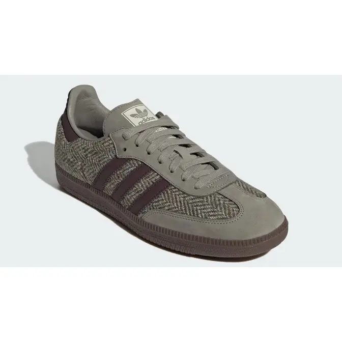 Harris Tweed x adidas Samba OG Wonder Beige | Where To Buy | ID1449 ...