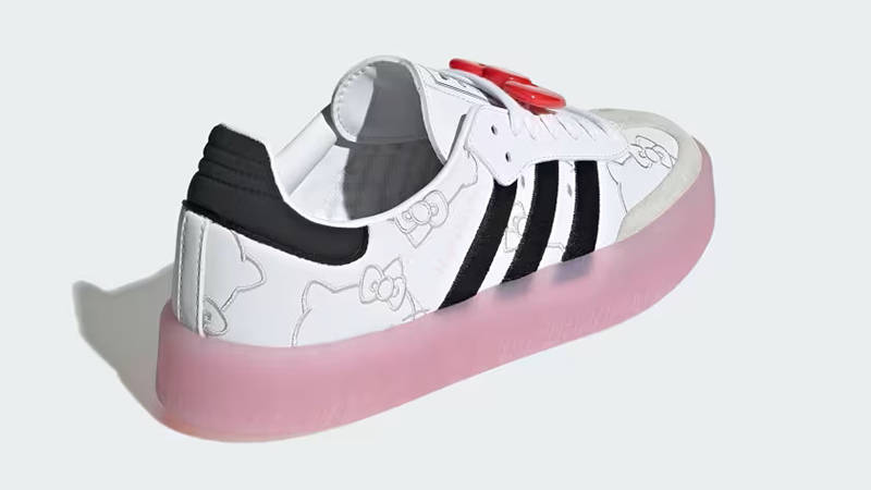 Hello Kitty x adidas Sambae White Black Pink | IG4450 | The Sole Supplier