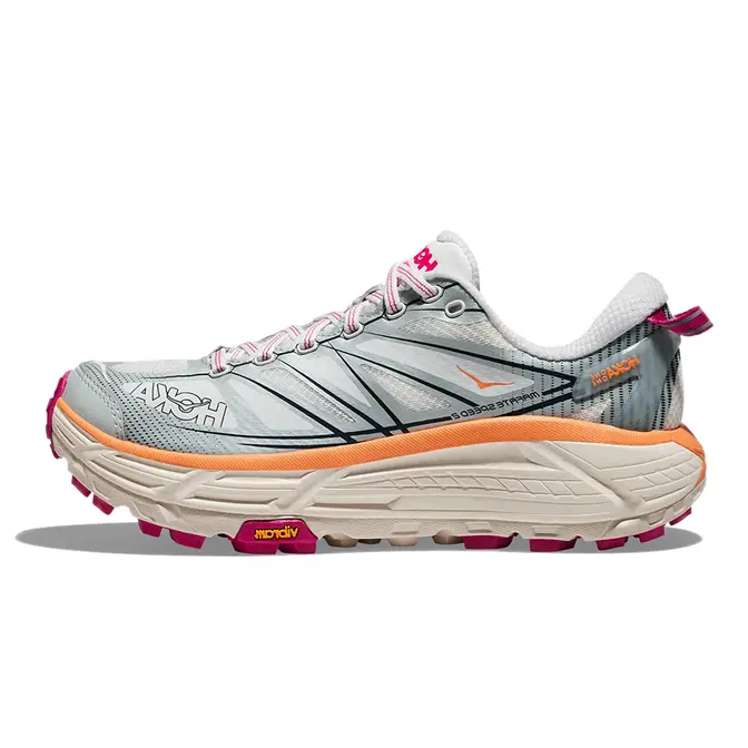 Hoka Mafate Speed 2 White Ice flow | The Sole Supplier