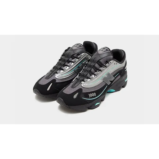New Balance 1000 Black Teal | M1000JR | The Sole Supplier