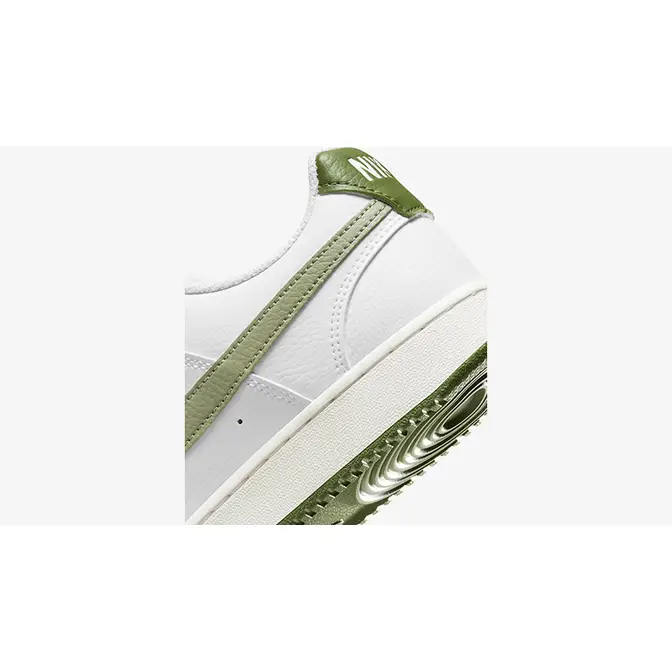 Nike Court Vision Low White Oli Green | FJ5480-100 | The Sole Supplier