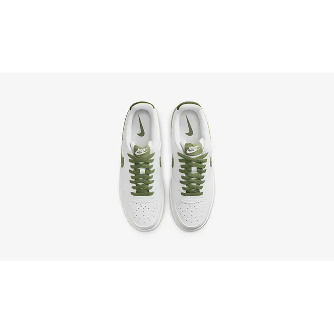 Nike Court Vision Low White Oli Green | FJ5480-100 | The Sole Supplier