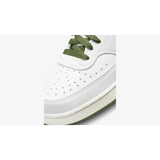 Nike Court Vision Low White Oli Green | FJ5480-100 | The Sole Supplier