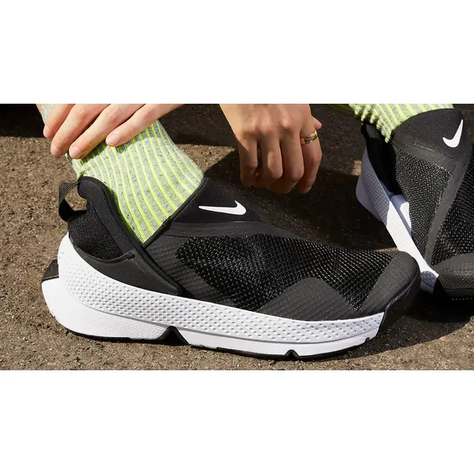 Nike Go FlyEase Black White | DR5540-002 | The Sole Supplier