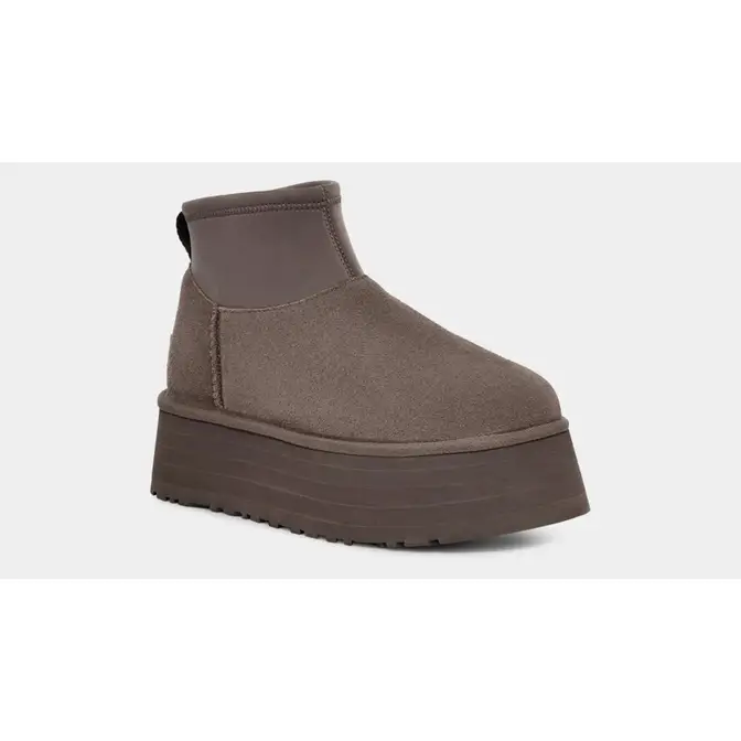 UGG Classic Mini Dipper Boots Thunder Cloud | 1168170-THND | The Sole ...