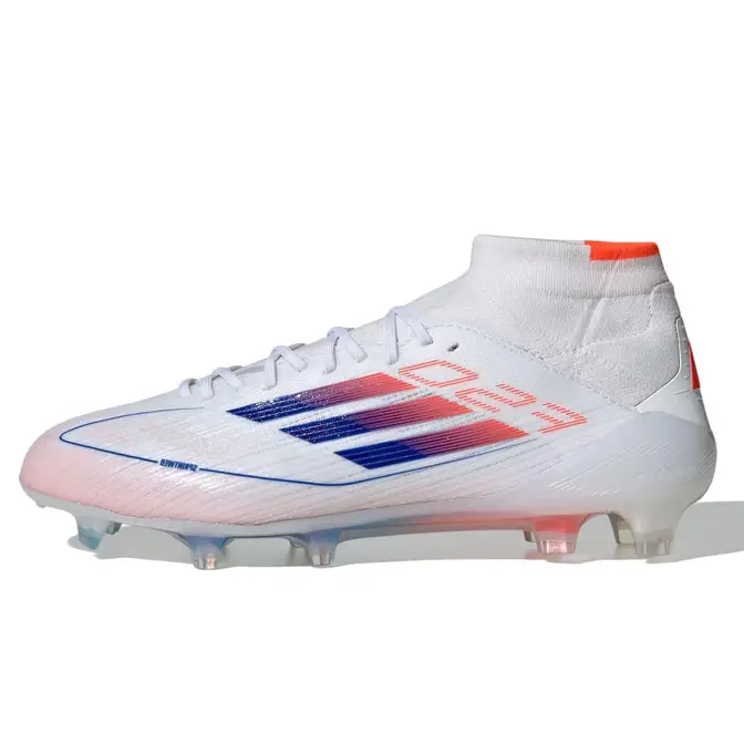 adidas F50 Elite Mid-Cut FG White Blue Red | ID9203 | The Sole Supplier