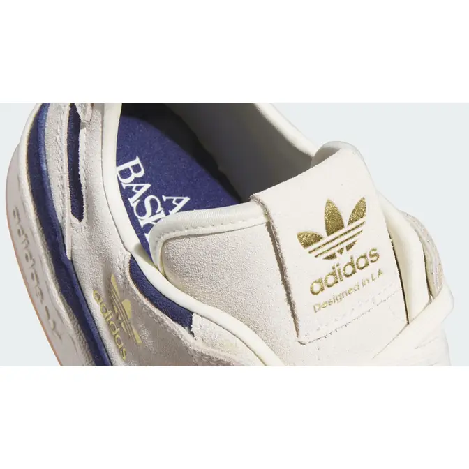 adidas Forum Low CL Cream White Dark Blue | IF9681 | The Sole Supplier
