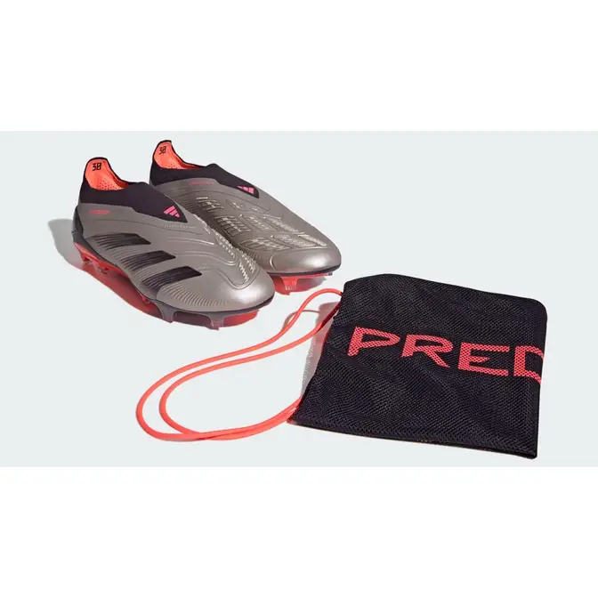 adidas Predator Elite Laceless FG Vivid Horizon Pack Platinum Metallic ...