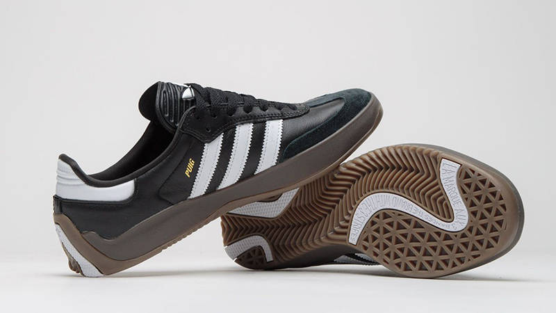 adidas Puig Samba Black White Gum | The Sole Supplier