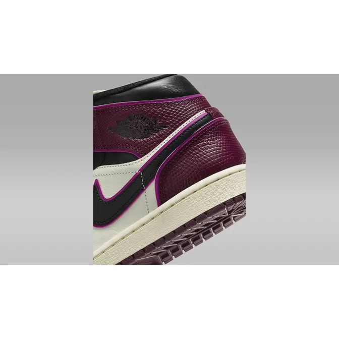 Air Jordan 1 Mid SE Sail Bordeaux | FQ7818-101 | The Sole Supplier