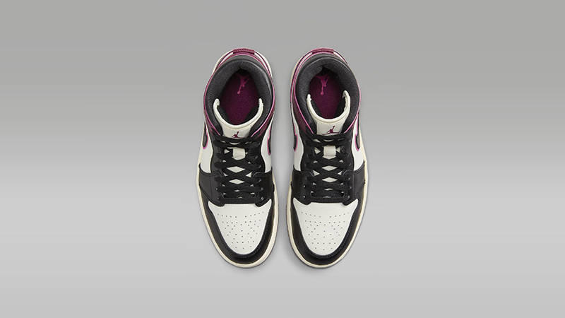 Air Jordan 1 Mid SE Sail Bordeaux | FQ7818-101 | The Sole Supplier
