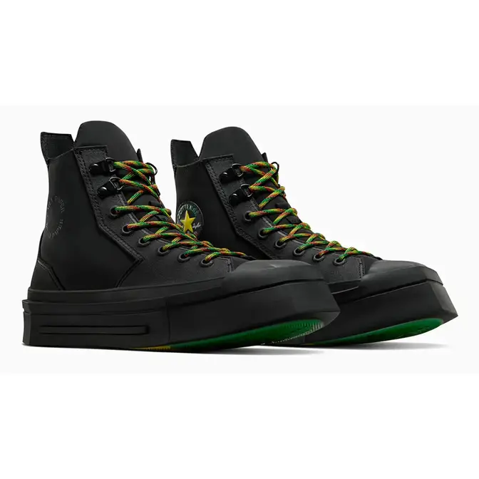 Daily Paper x Converse Chuck 70 De Luxe Squared High Black | A12140C ...