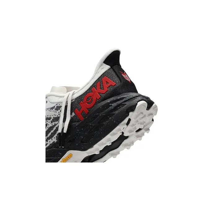 Hoka One One Speedgoat 5 Trail White Black | 1123157-WBLC | The Sole ...