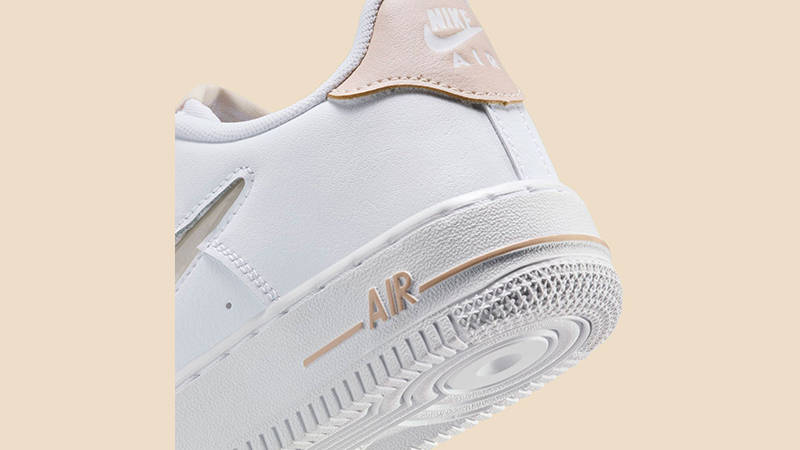 Nike Air Force 1 Low Jewel GS White Tan | HV2535-101 | The Sole Supplier