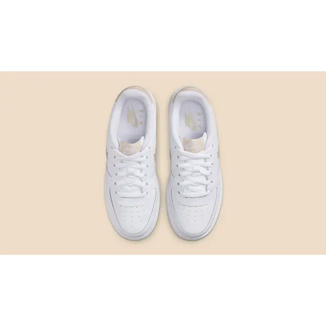 Nike Air Force 1 Low Jewel GS White Tan | HV2535-101 | The Sole Supplier
